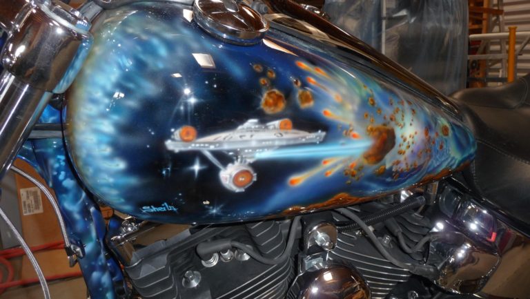 Star Trek Motorcycle | Bodys By Boyd - Body Shop in Oakhurst, California